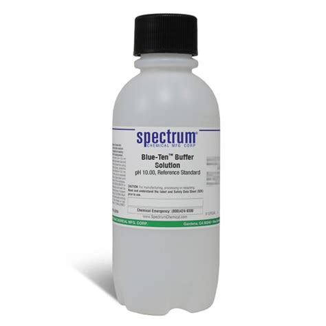 Blue Ten Tm Buffer Solution Ph 1000 ±001 At 25°ccolor Coded