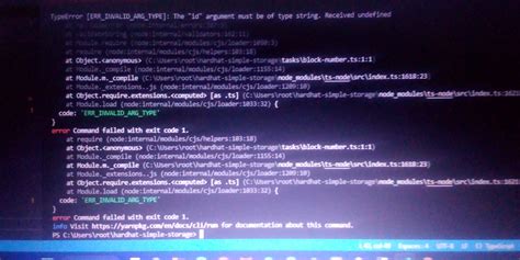 Typescript Hardhat Yarn Powershell Blockchain Programming Course