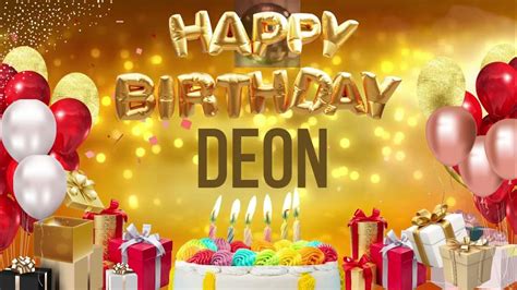 Deon Happy Birthday Deon Youtube