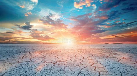 Experience The Vast Beauty Of Dry Desert Landscapes Where Summer Heat
