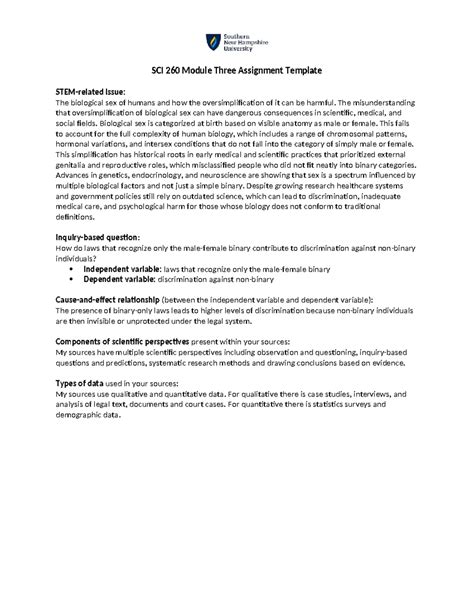 Sci 260 Module Two Assignment Evaluating Source Credibility On