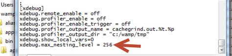 Drupal Installation Set Xdebug Max Nesting Level In Your PHP Configuration Stack Overflow