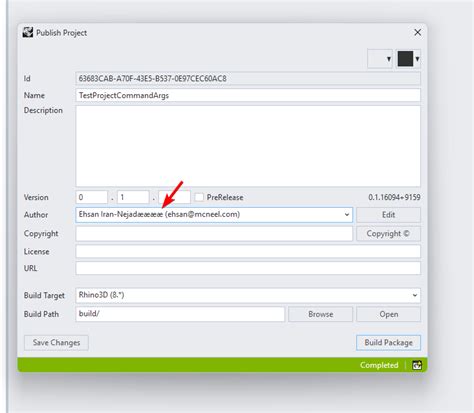 Rhino 8 Script Editor Author Field Supporting Non Ascii Characters