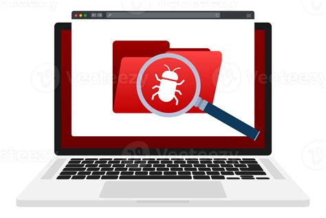 Computer Virus Detection Searching Bugs Data Protection Magnifier Glass 50702630 Png