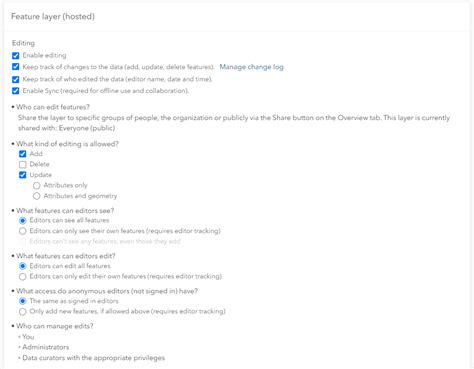Enable Editing For Feature Layer Copied To Another Esri Community