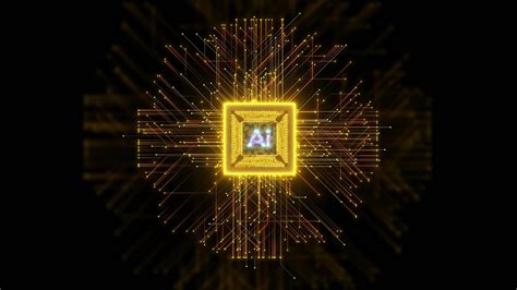Ai Powered Arm Cpu Circuit Board Central Computer Processors Concept