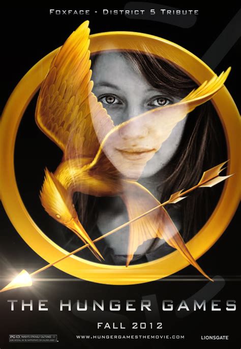The Hunger Games Fanmade Movie Poster Foxface The Hunger Games Fan Art 22638578 Fanpop