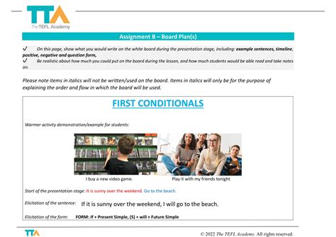 Tefl Academy Assignment B Board Plan Answers Merit Pass Tefl Academy Level 5 Stuvia Sa