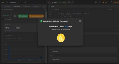 codebeyondlimit codingjourney 365daysofcode leetcodechallenge