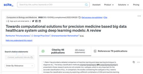 Towards Computational Solutions For Precision Medicine Based Big Data Healthcare System Using