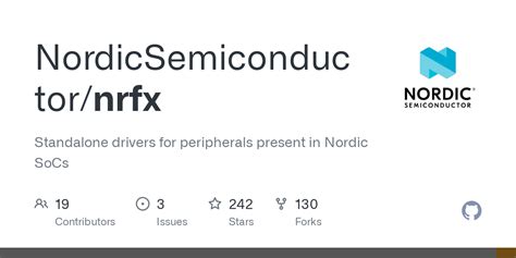 Github Nordicsemiconductornrfx Standalone Drivers For Peripherals