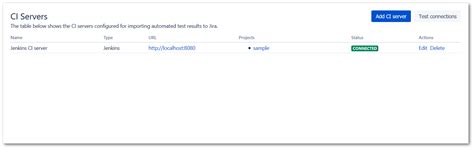 Ci Servers Configuration