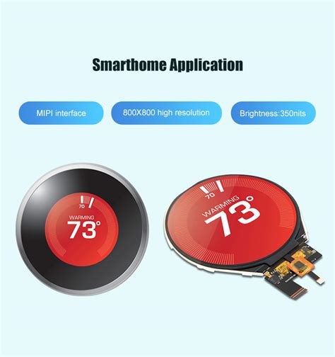PV03400AR39A 3 4inch Round Screen 800x800 MIPI Interface ILI9881C 8 LEDs IPS Free All Wide