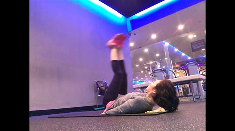 개인복근운동다리올리기 Youtube