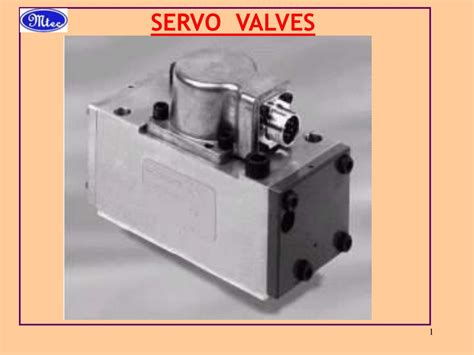 PPT SERVO VALVES PowerPoint Presentation Free Download ID
