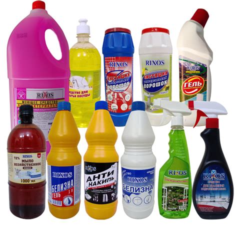 Набор для уборки из чистящих средств rixos