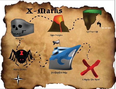 Treasure Map Discover The Secrets Of Hidden Treasures