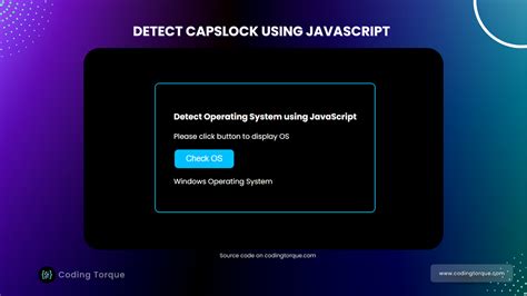 Detect Operating System Using Html Css And Javascript Piyush Patil