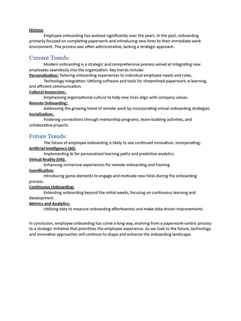 Employee Onboarding Best Practices A Brief Overview 3 Pdf