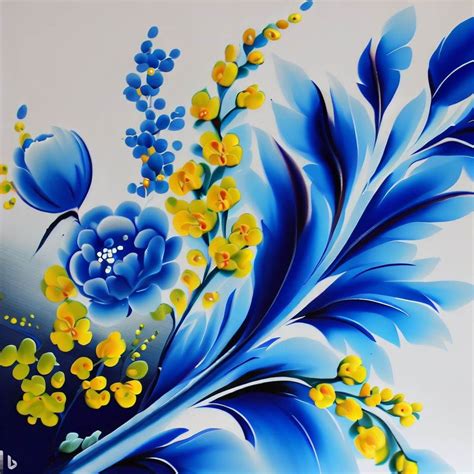 Україна Коцюбіїв Малюнок квітів