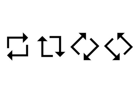 premium vector set of directional arrows navigation icons collection