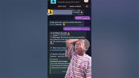 Sms Bombing Prank With Telegram Bot 😂 Chor Coder 🔥 Tech Fun