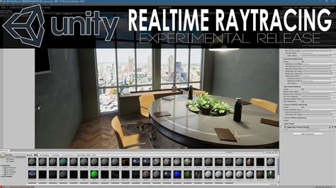 Unity Raytracing In Experimental Dxr Build Youtube