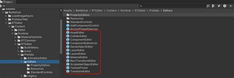 runtime editor documentation
