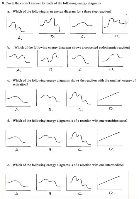 Solved Circle The Correct Answer For Each Of The Following