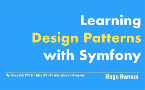Olivier Dahinden On Linkedin Learning Design Patterns With Symfony