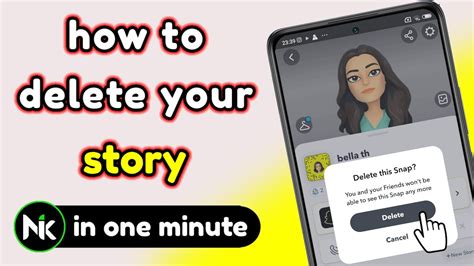 How To Delete A Story On Snapchat 2023 YouTube
