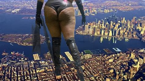 Giantess Special Effects Giantess Vader Dominates Tiny City Female Domination Crush