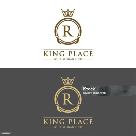 결혼식 레스토랑 로열티 부티크 카페 호텔 헤럴드 보석 패션 및 기타 벡터 일러스트레이션을위한 벡터의 고급 템플릿 기호 기호 왕관에 대한 스톡 벡터 아트 및 기타 이미지