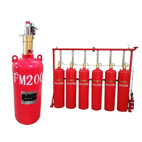 Gaseous Fire Suppression System Fm200 Gas Suppression System Ac 220v Dc 24v 1a