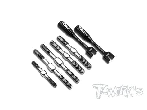 Tb 314 Titanium Turnbuckle Set For Team Associated Rc8 B4 1 T Works Products