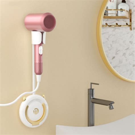 쿠마마켓 핸즈프리 무타공 드라이기 거치대