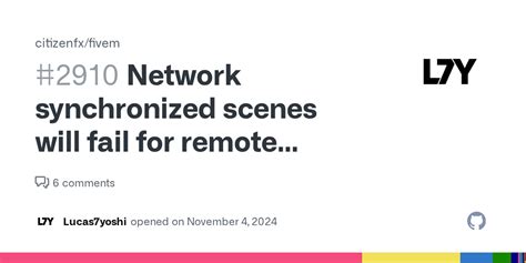 Network Synchronized Scenes Will Fail For Remote Clients With 2