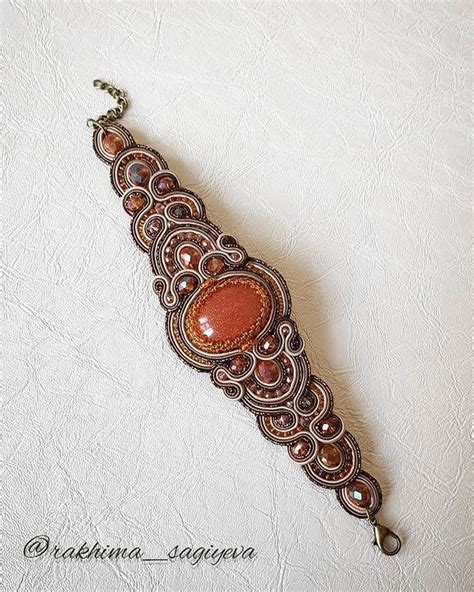 Сутажные украшения Soutache Na Instagramie „Сутажный браслет с