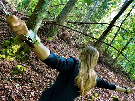 F Shackled Between The Trees Helpless In The Woods Bdsmgw