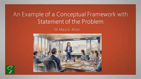 An Example Of A Conceptual Framework With Statement Of The Problem