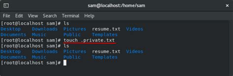 How To Hide A File Or Directory On Centos Vitux