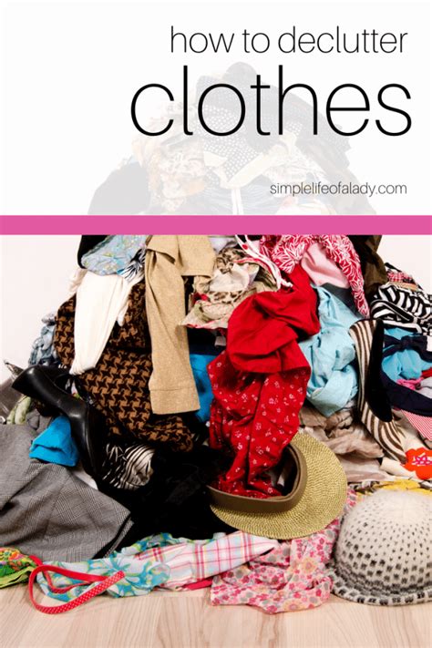 how to declutter clothes and free up closet space