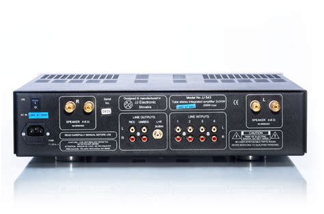 JJ Electronic Hi End Amplifiers