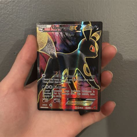 Umbreon Ex 2016 Xy Fates Collide 119124 Holo Full Art Price Guide