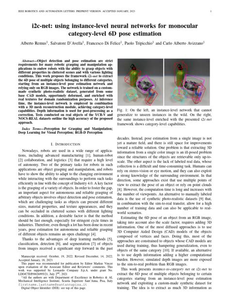 I2c Net Using Instance Level Neural Networks For M Pdf 3 D Computer Graphics