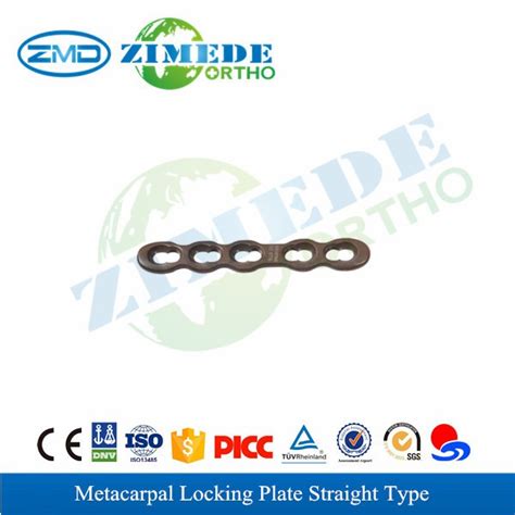 Metacarpal Lokcing Plate Straight Type Mini First Aid Implants First