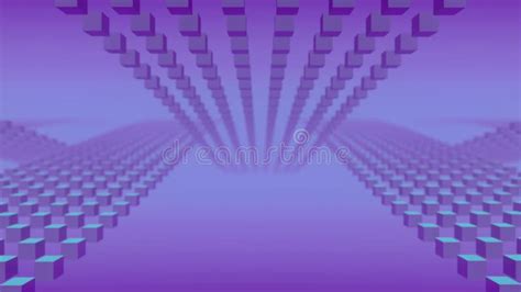 Abstract Symmetrical 3d Rendering Background Digital Seamless Loop Animation 4k Stock Footage