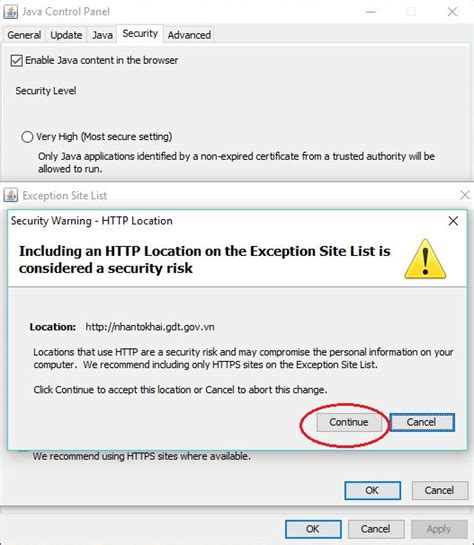 Hướng dẫn cài đặt phần mềm Java NewCA