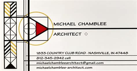 Michael Chamblee Architect Architectural Services
