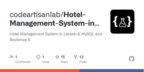 Github Codeartisanlab Hotel Management System In Laravel Mysql And